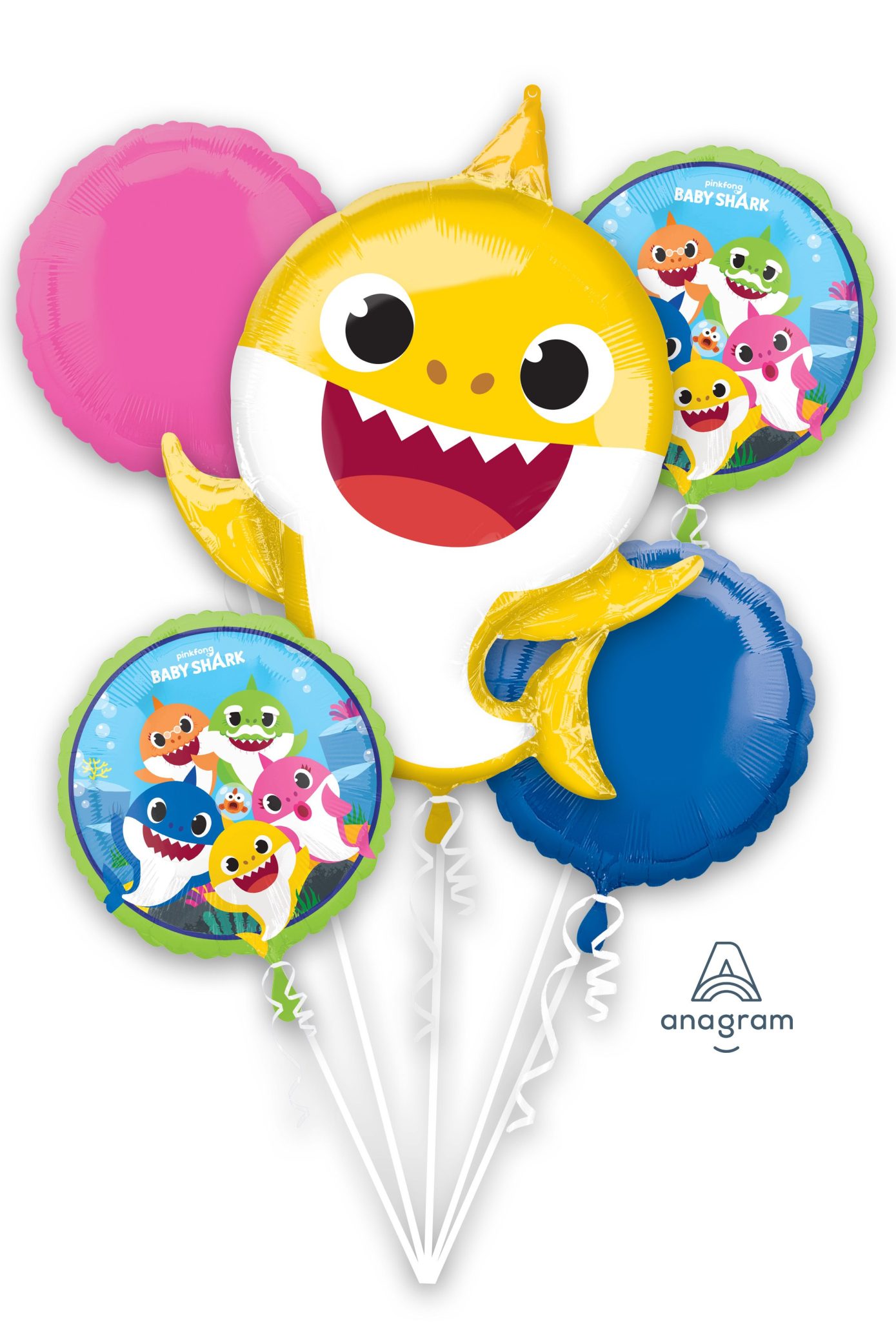 Balloon Bouquet Baby Shark – Balloons Ohio
